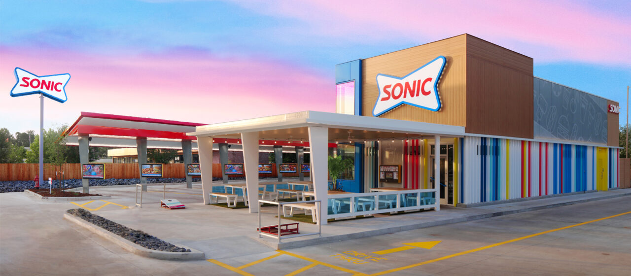 Sonic Drive-In Brand Identity & Restaurant Design | ChangeUp